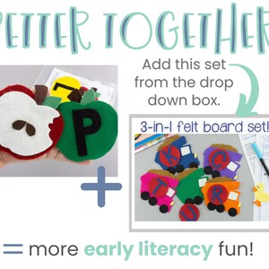 Felt Board Story Apple Song for Kindergarten + Preschool Teacher Circle ...
