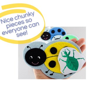 Ladybug Felt Board Story |6-in-1 Felt Board Song and Game for Preschool ...