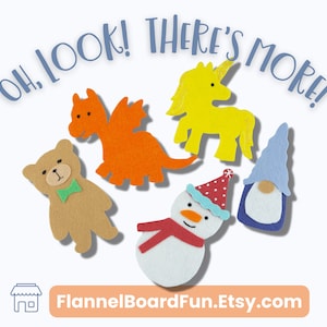 Five Colorful Fish Felt Board Story for Circle Time | Fish + Shark ...