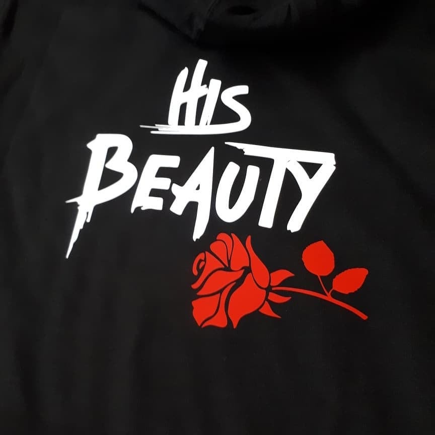 Her Beast His Beauty Svg Eps Cutting Files Duo Shirts - Etsy Singapore