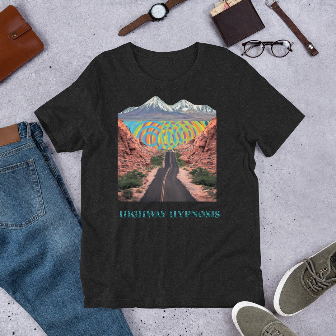 Billy Strings 'highway Hypnosis' Inspired Shirt - Trippy Roadway Design ...