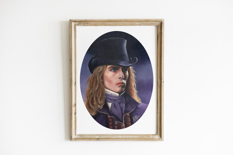 Lestat the Vampire / Art Print / Tom Cruise / Interview With the Vampire / Anne Rice / Poster ...