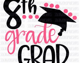 8th grade graduation | Etsy