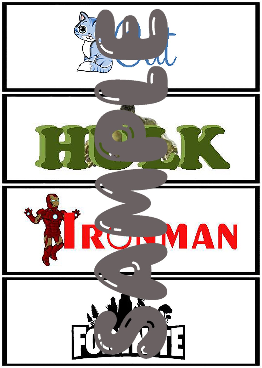 Face Painting Signs Words Board JPEG Festivals Events Print Your Own A4 ...