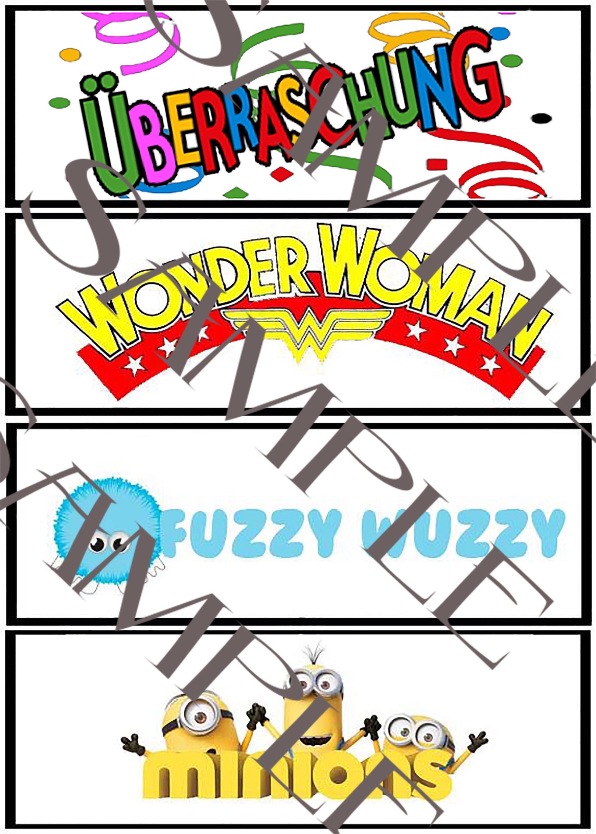 GERMAN Face Painting Signs Words Board JPEG Festivals Events Print Your ...