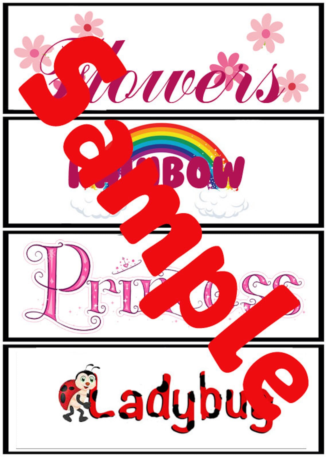 Face Painting Signs Words Board JPEG Festivals Events Print Your Own A4 ...