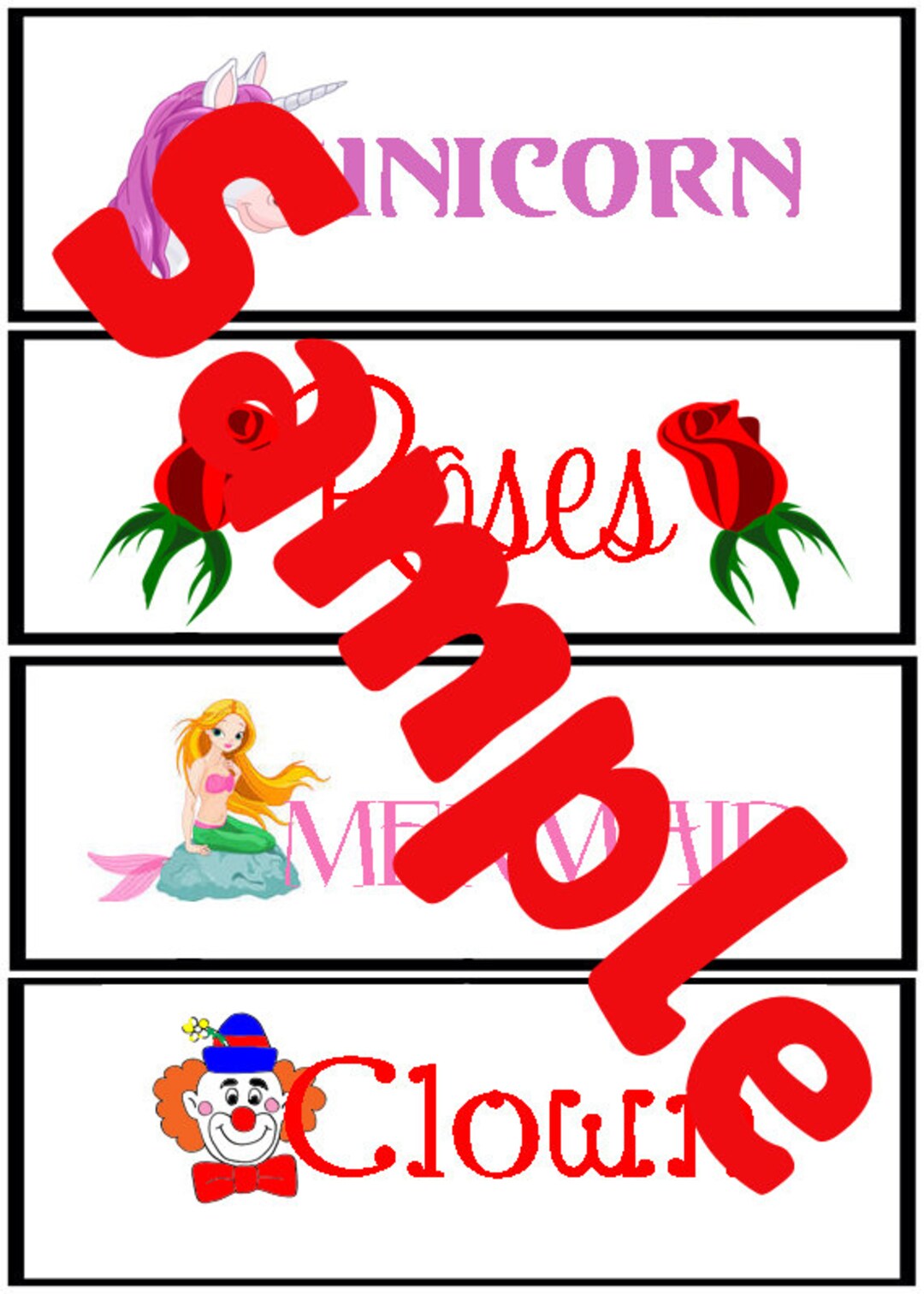 Face Painting Signs Words Board JPEG Festivals Events Print Your Own A4 ...