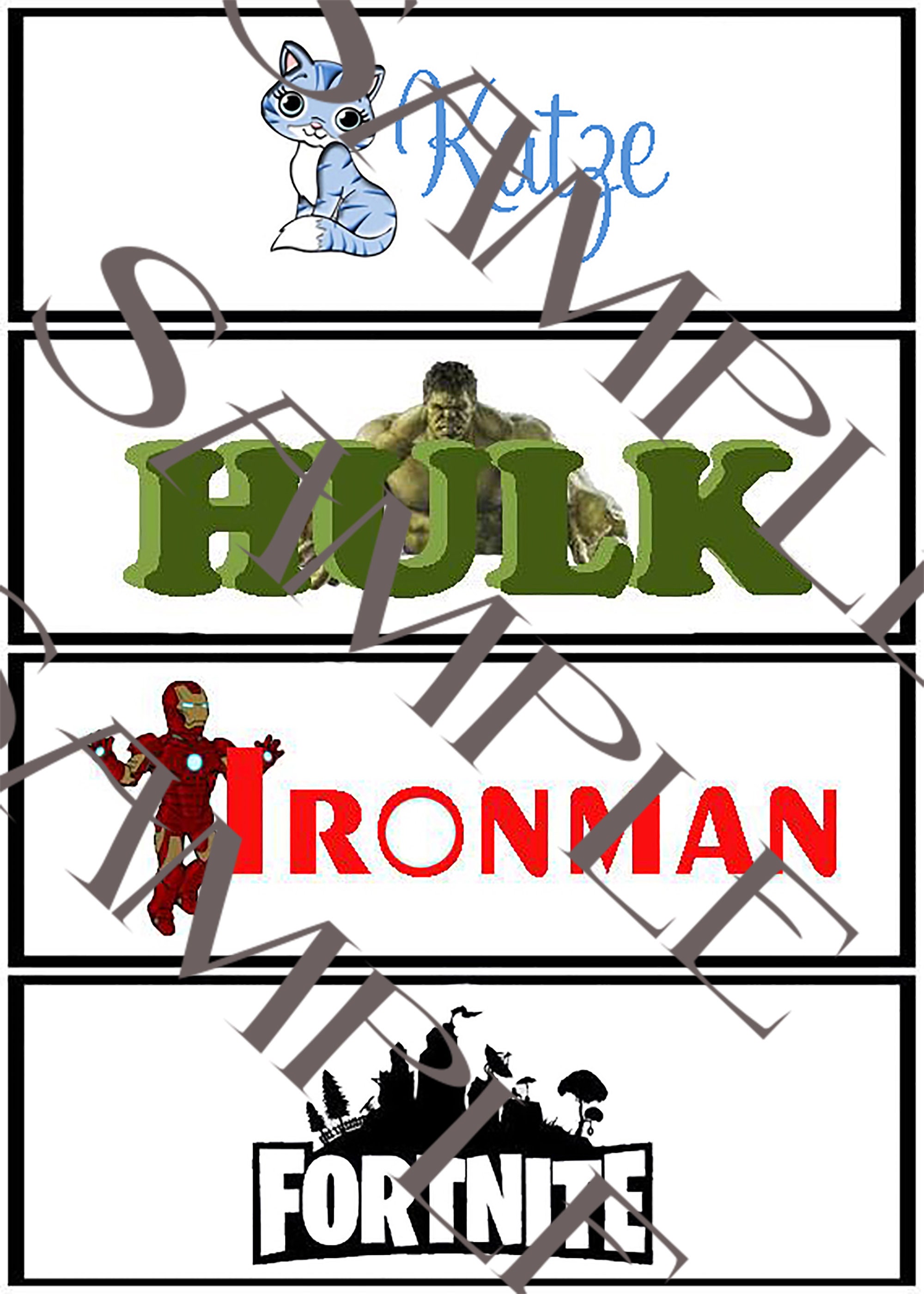 GERMAN Face Painting Signs Words Board JPEG Festivals Events Print Your ...