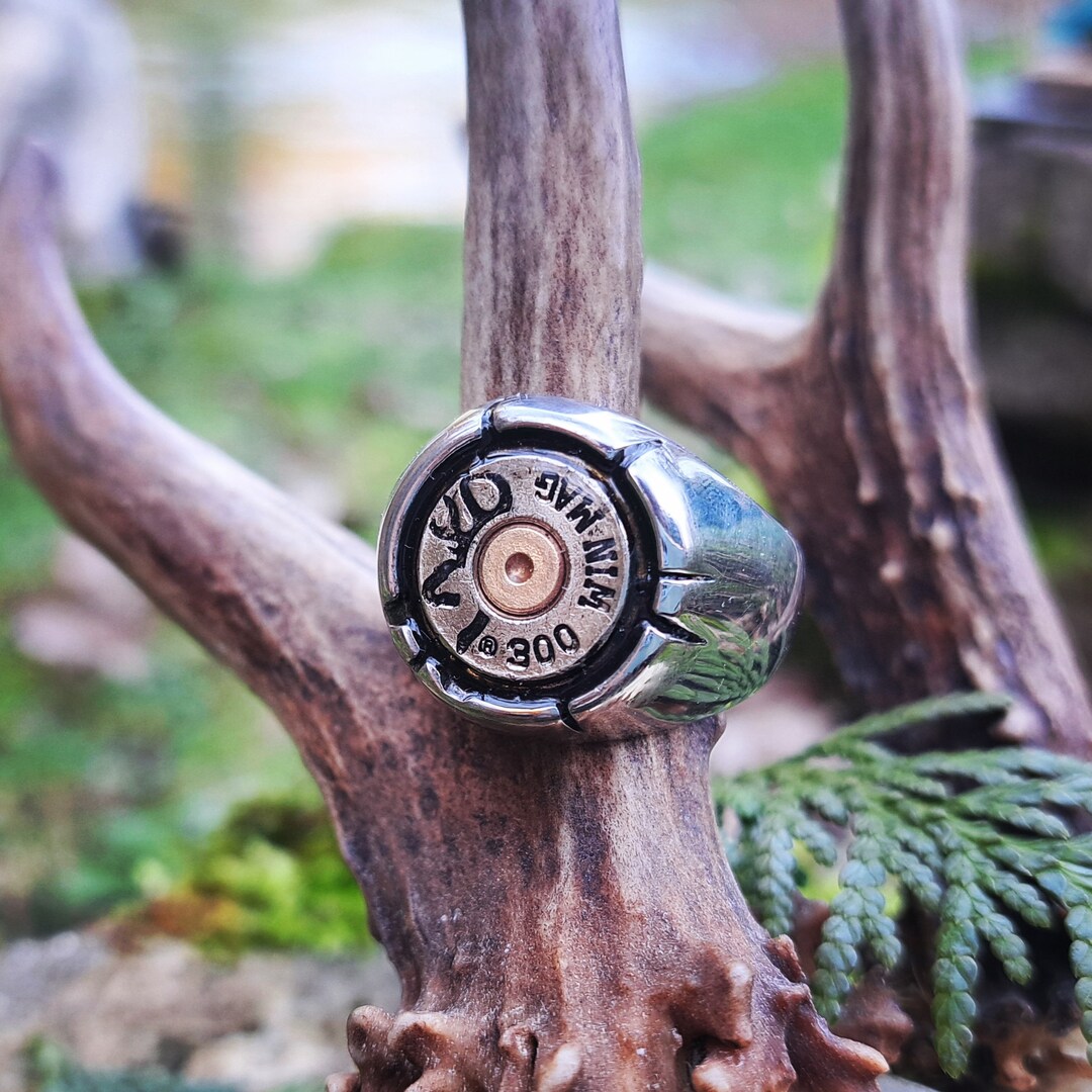 Signet Ring for Hunter or Sport Shooter Socket Caliber Winchester ...