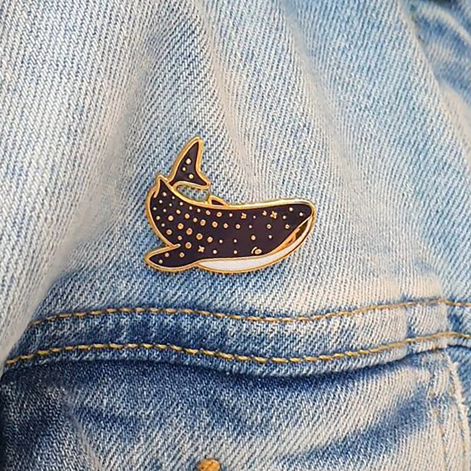 Whale Shark Pin Ocean Lover Hard Enamel Pin Whale Lovers | Etsy