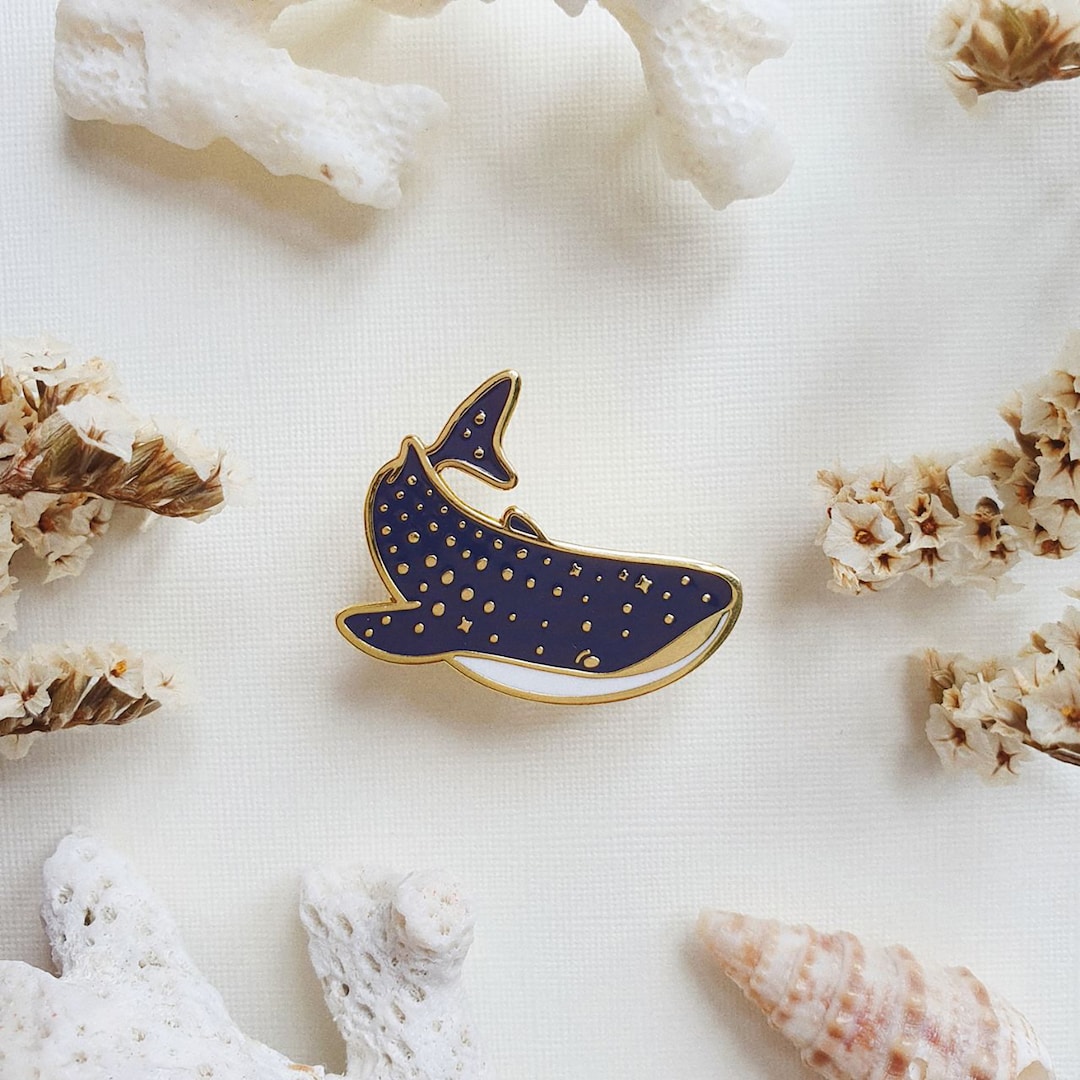 Whale Shark Pin, Ocean Lover, Hard Enamel Pin, Whale Lovers, Diver Gift ...