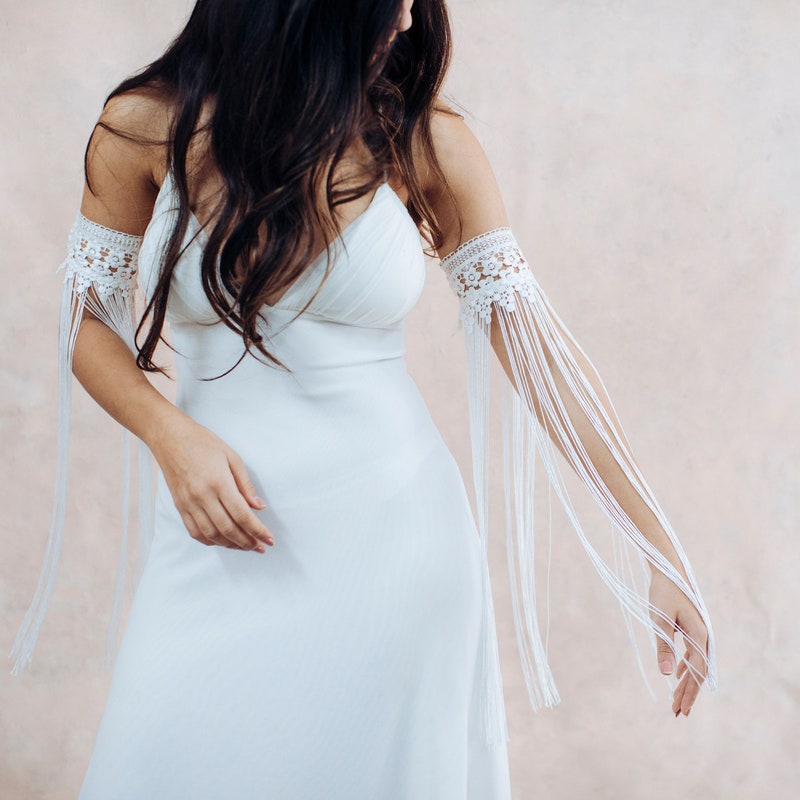 Fringe Arm Cuff - Etsy