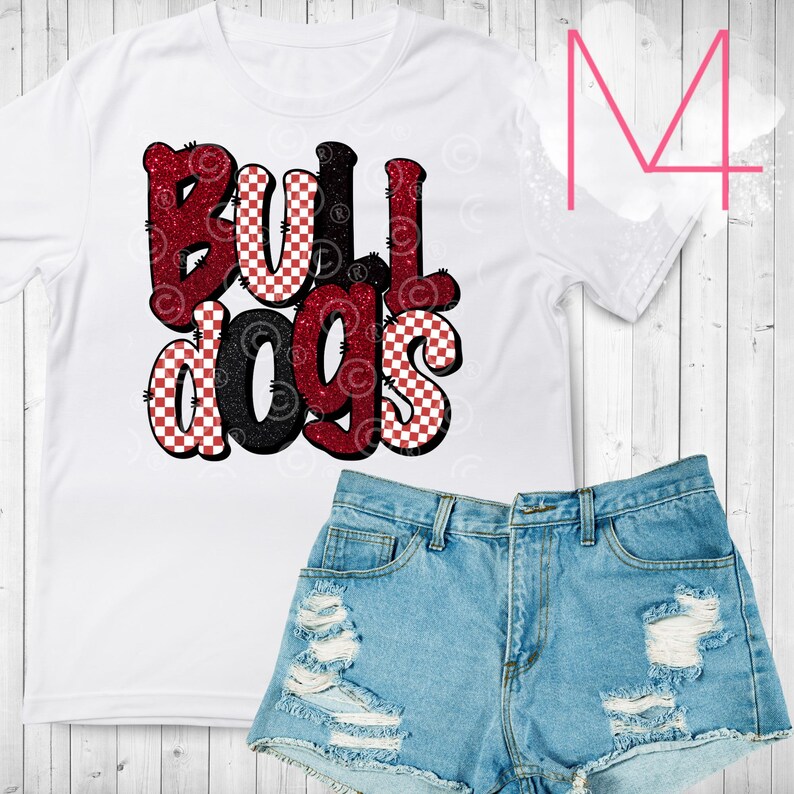 Bulldogs Spirit PNG TWO VERSIONS - Etsy