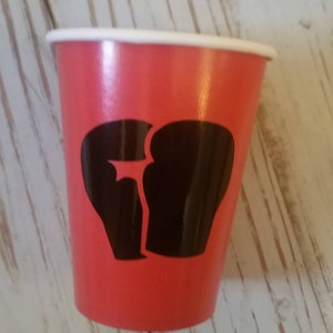 Boxing Plates, Cups and Napkins, Boxing Birthday Party, Boxer or Bows ...