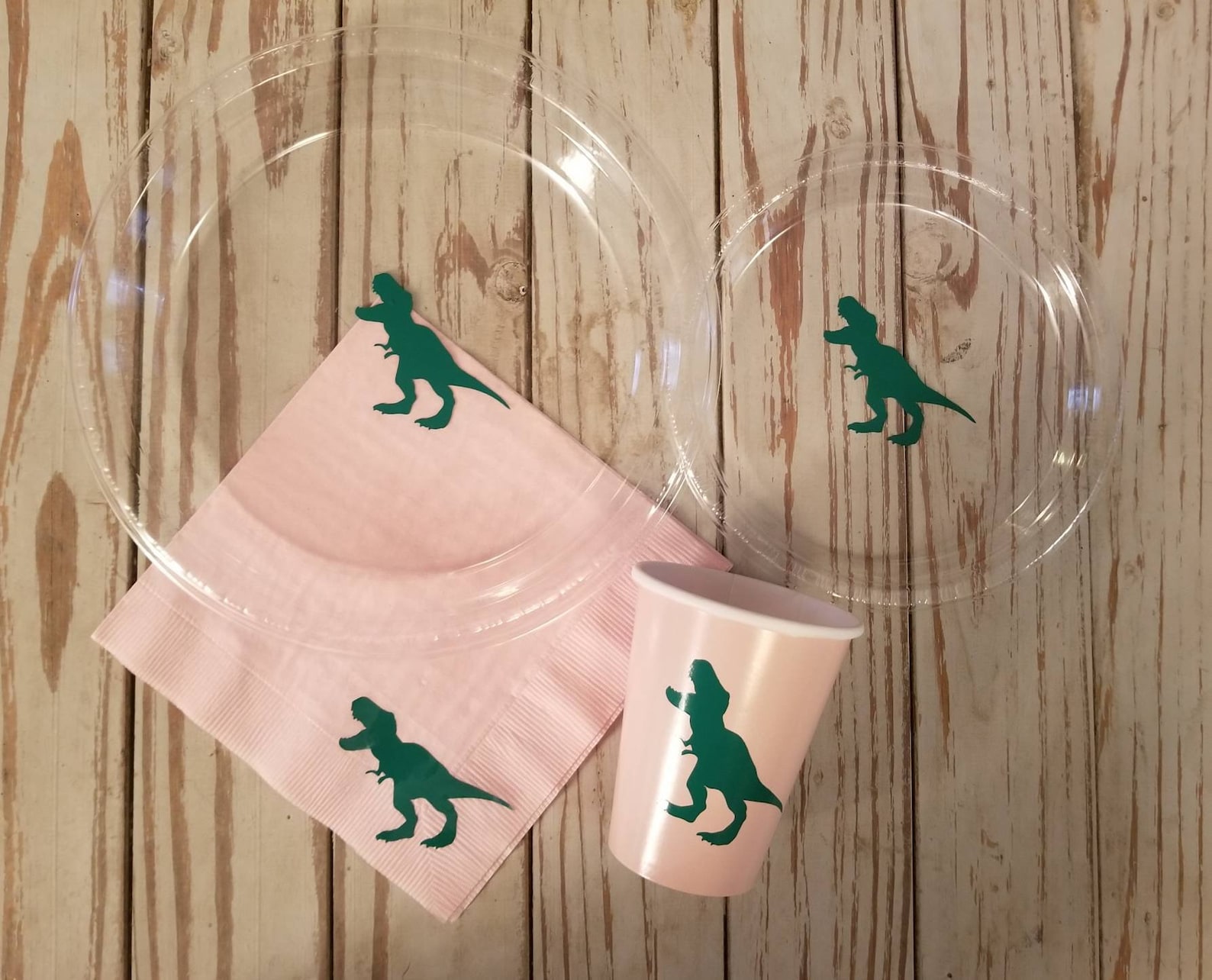 Dinosaur Birthday Party Plates, Cups and Napkins, Trex Plates, Trex ...