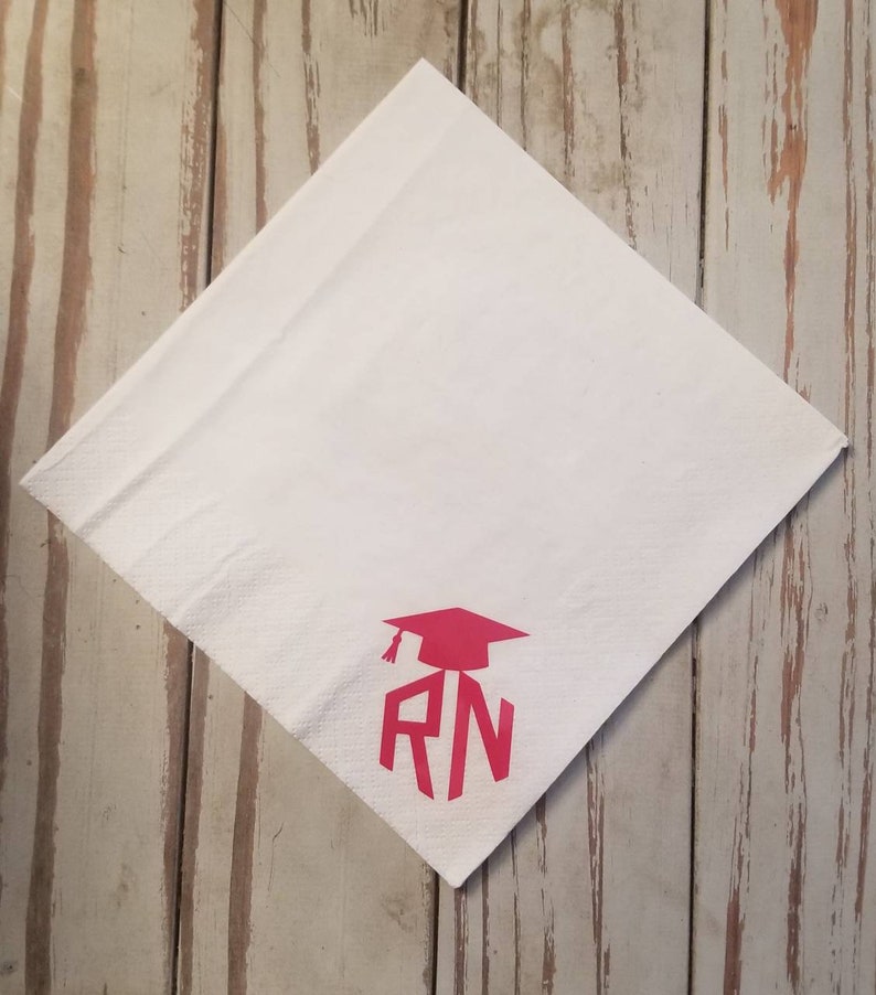 Registered Nurse Graduation Plates Cups Napkins Nursing - Etsy