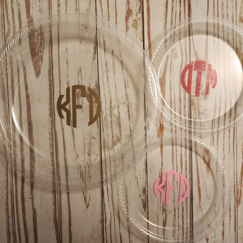 Personalized Paper Plates - Etsy