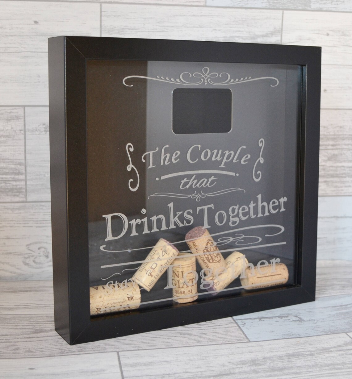 Wine Lovers Gift, Wine Cork Holder, Box Frame, Wedding Gift ...