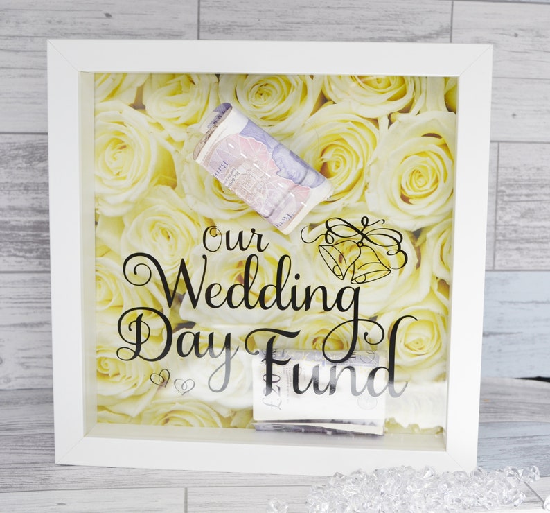 Wedding Money Box Frame Wedding Day Fund Box Wedding Fund - Etsy UK