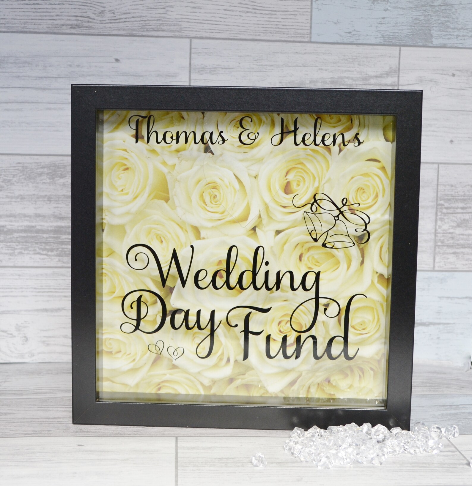 Wedding Money Box Frame Wedding Day Fund Box Wedding Fund - Etsy UK