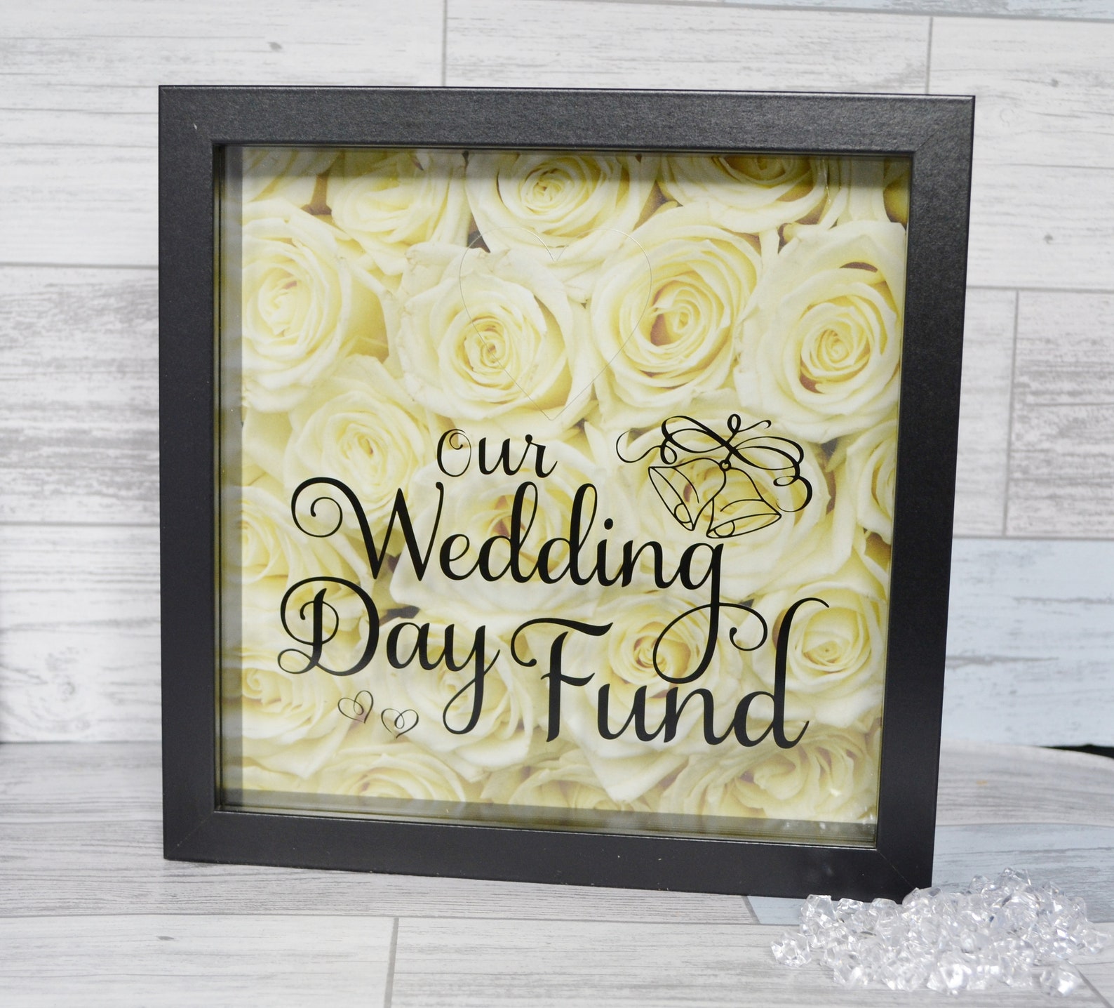 Wedding Money Box Frame Wedding Day Fund Box Wedding Fund - Etsy UK