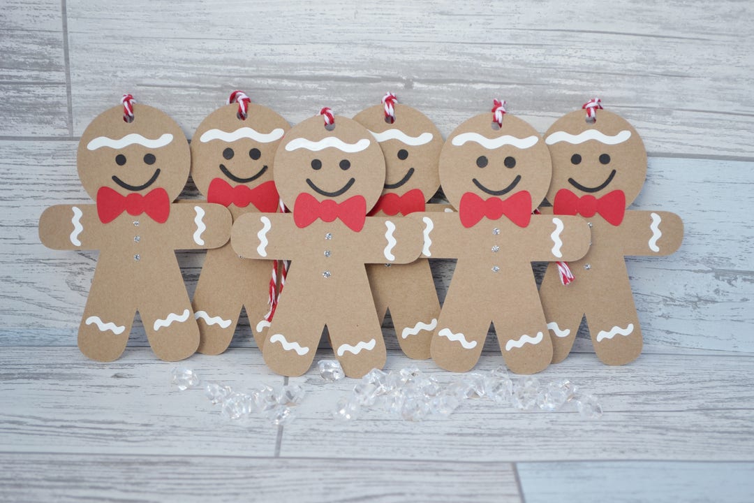 Christmas Gift Tags, Gingerbread Gift Tags, Gingerbread, Gingerbread ...