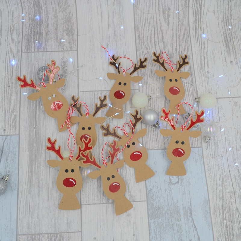 Reindeer Gift Tag - 60+ Gift Ideas for 2024