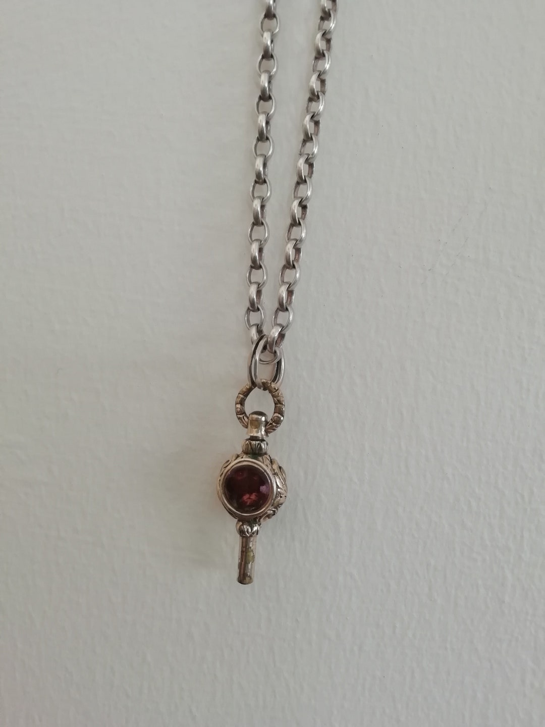 Double Sided Gem Watch Key With Split Ringhttps://silversterlingvault ...