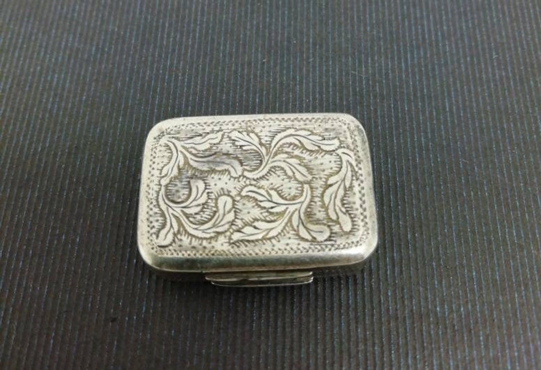 Antique Snuff Tin From 1807 Https://silversterlingvault.etsy.com ...