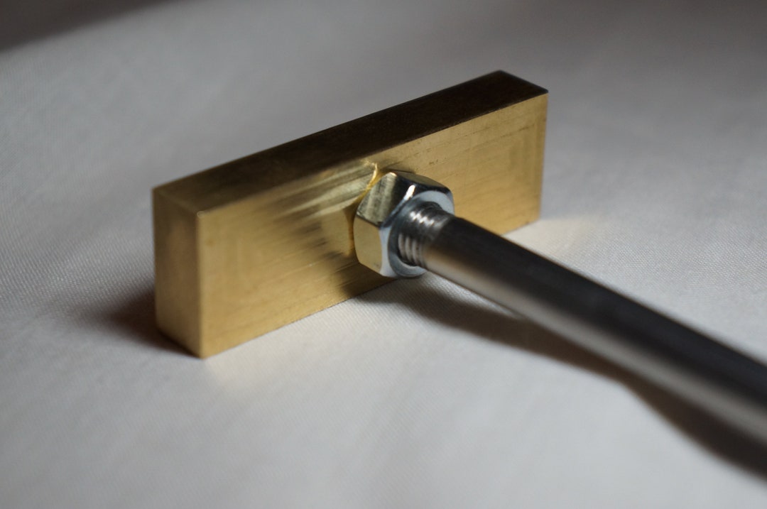 Uk Made Simple Branding Iron Stamp Handle. stainless Steel - Etsy