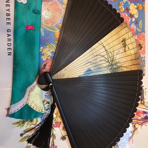 Korean Traditional Fan& Case - Etsy