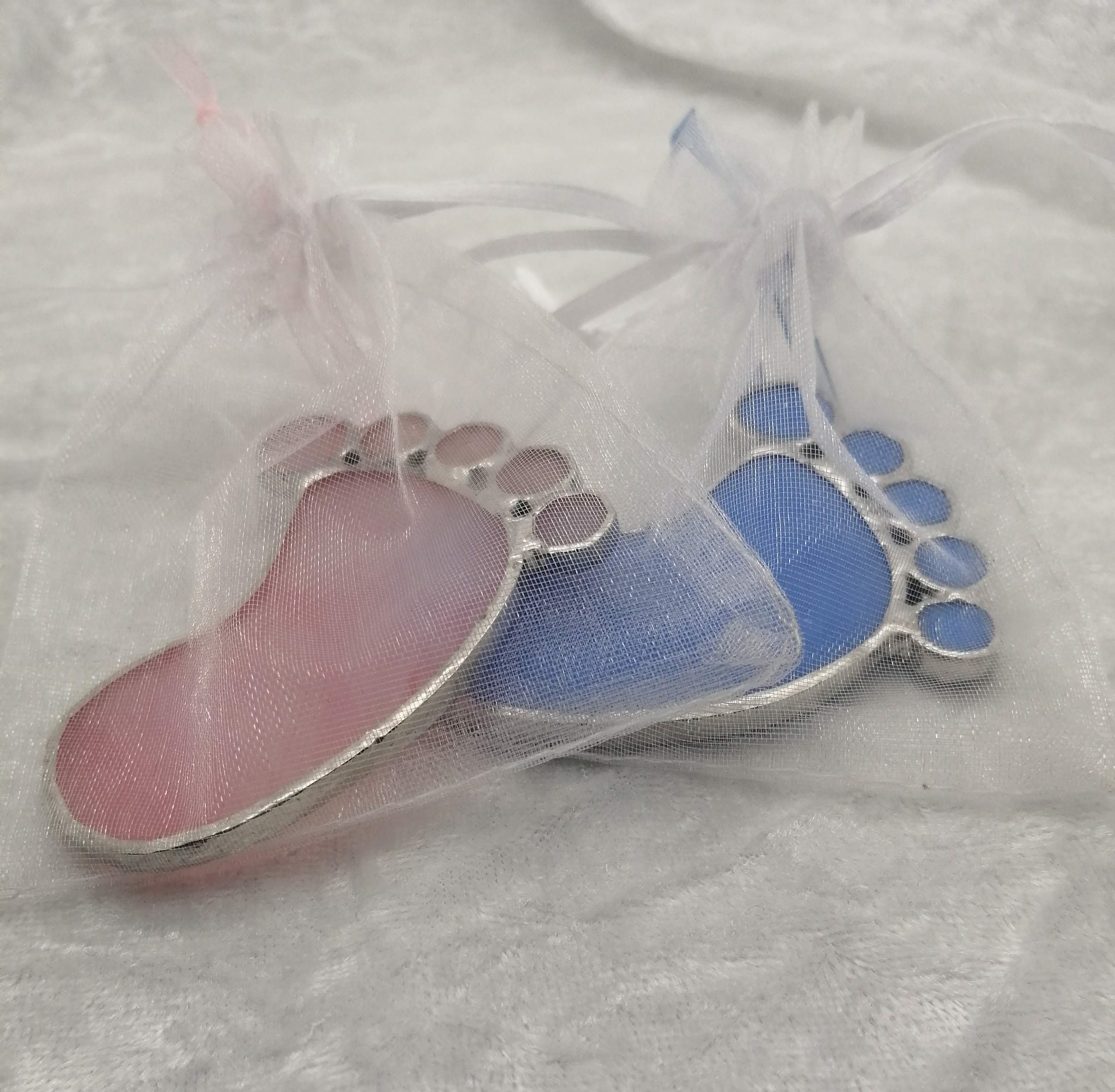 Stained glass Baby Footprint New Baby Baby Boy and Girl | Etsy