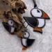 Stained Glass Puffin, Irish/british Sea Birds, A Circus of Little ...