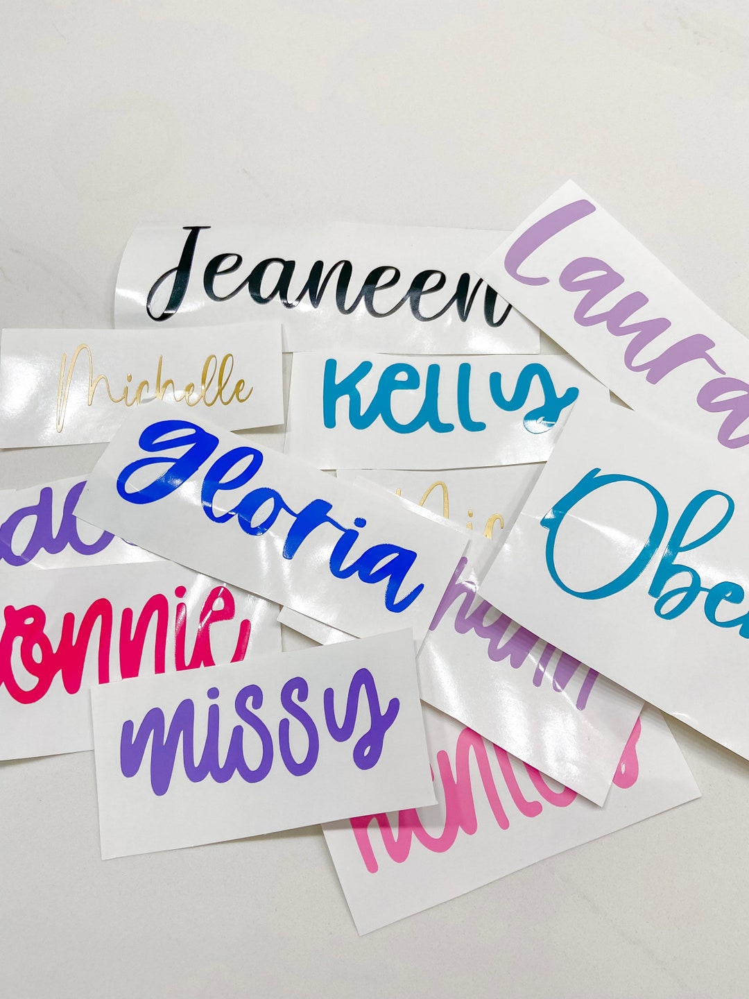 Vinyl Decal, Name Decal, Custom Name Decals - Etsy