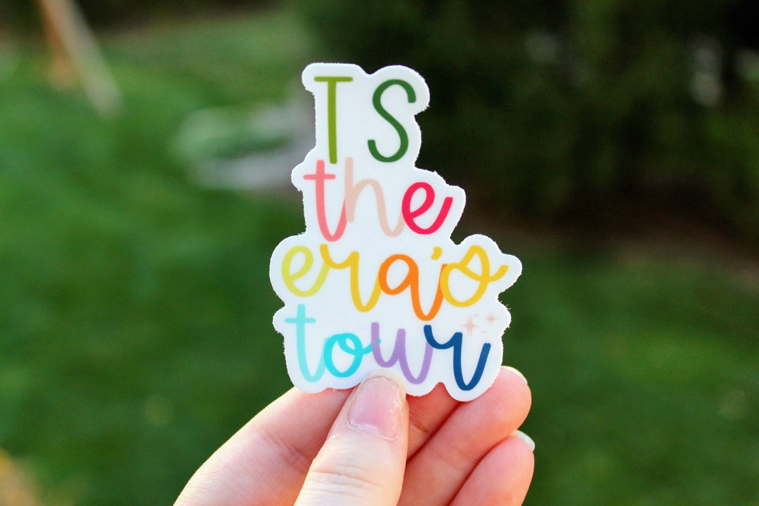 The Eras Tour Sticker, Taylor Swift Stickers, Swiftie Sticker, Eras ...