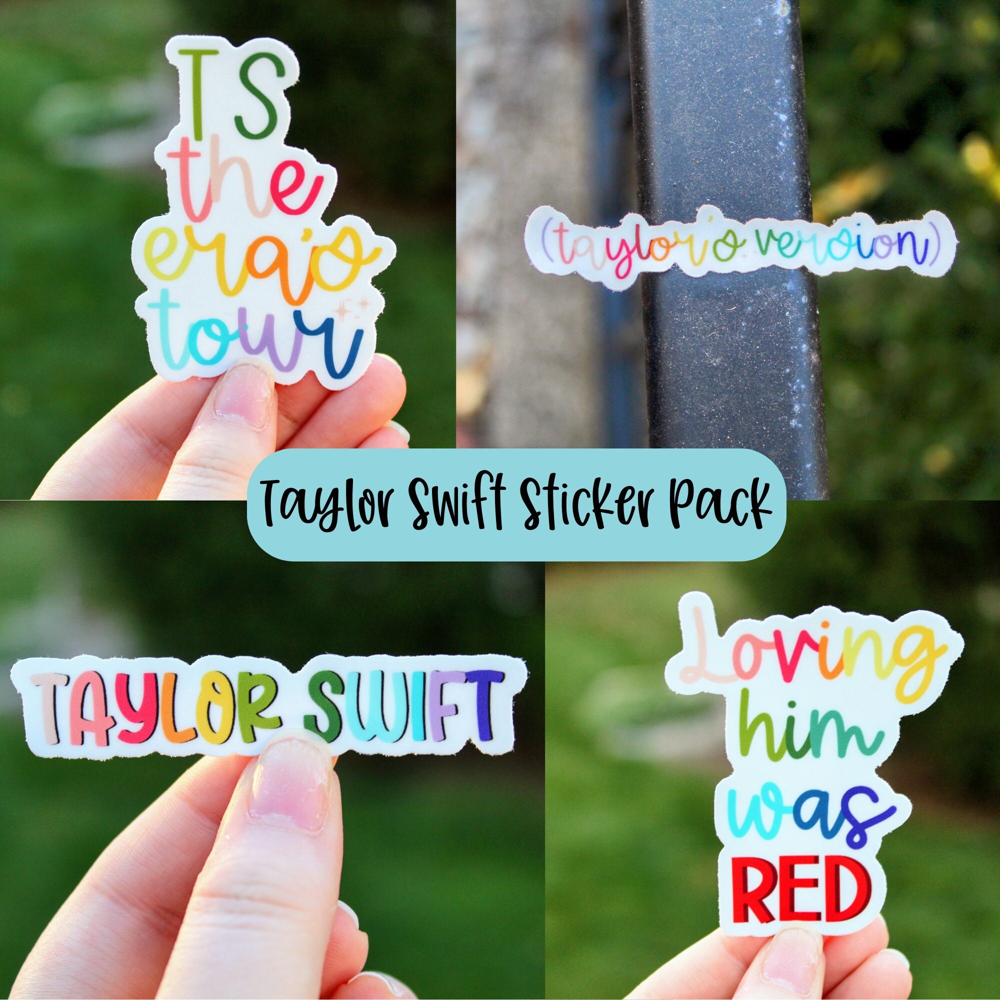 Taylor Swift Sticker Pack, Swiftie Sticker Pack, Taylor Swift Stickers ...