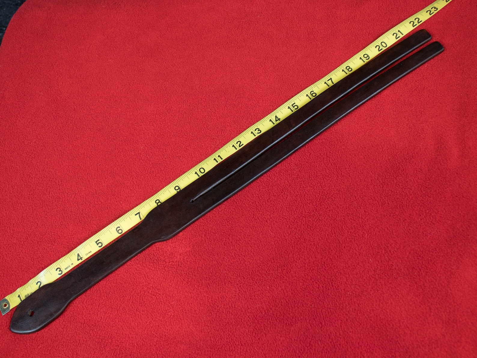 The Lochgelly-style Tawse - 22 Inches Long, Lightweight, Flexible, and ...