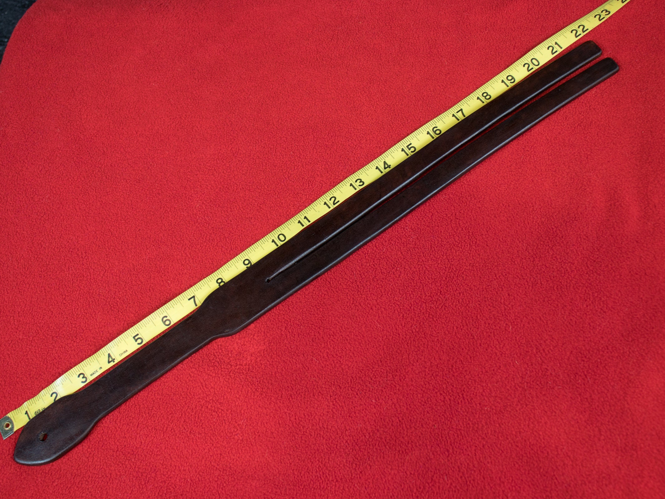 The Lochgelly-style Tawse - 22 Inches Long, Lightweight, Flexible, and ...