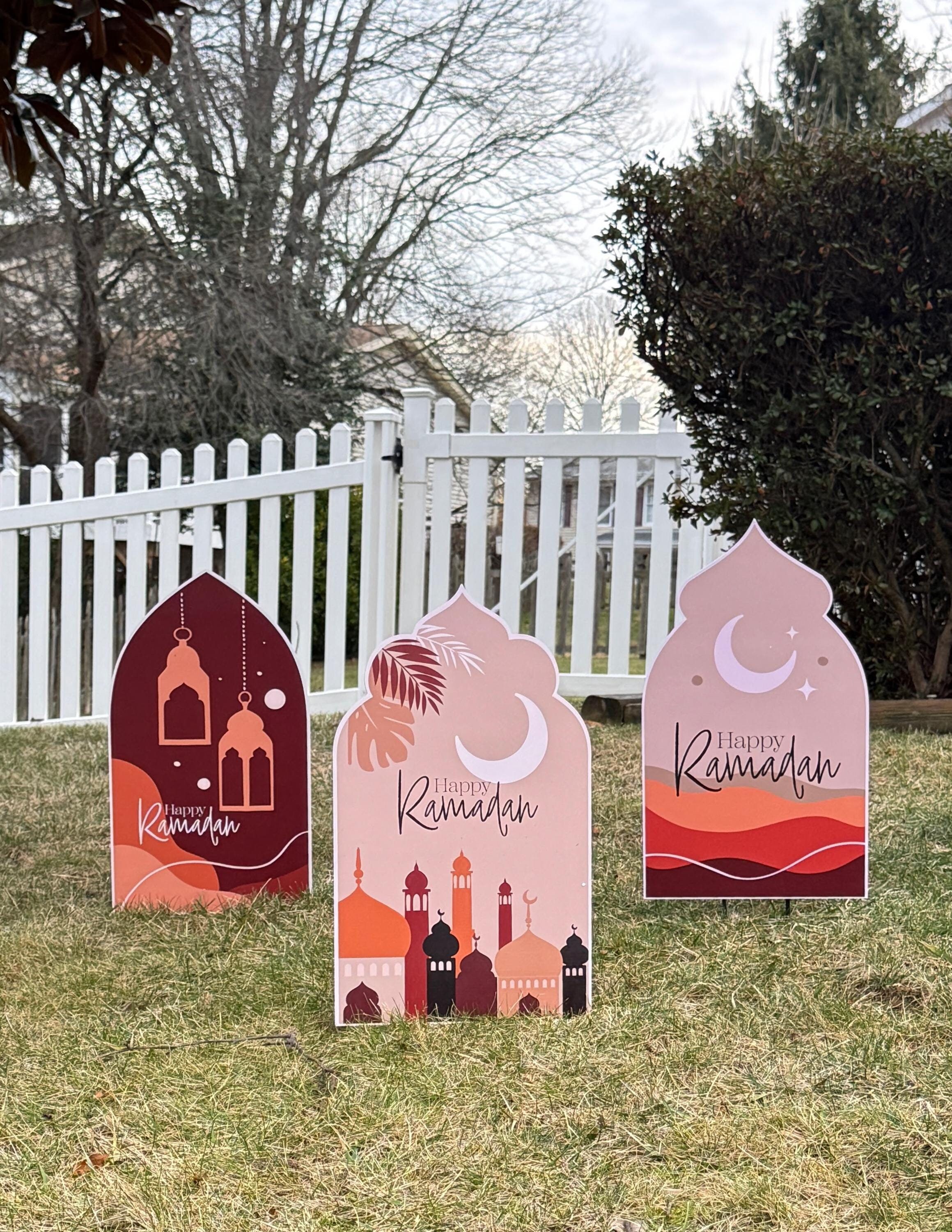 Ramadan Yard Signs Indoor/outdoor - Etsy