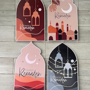 Ramadan Yard Signs Indoor/outdoor - Etsy
