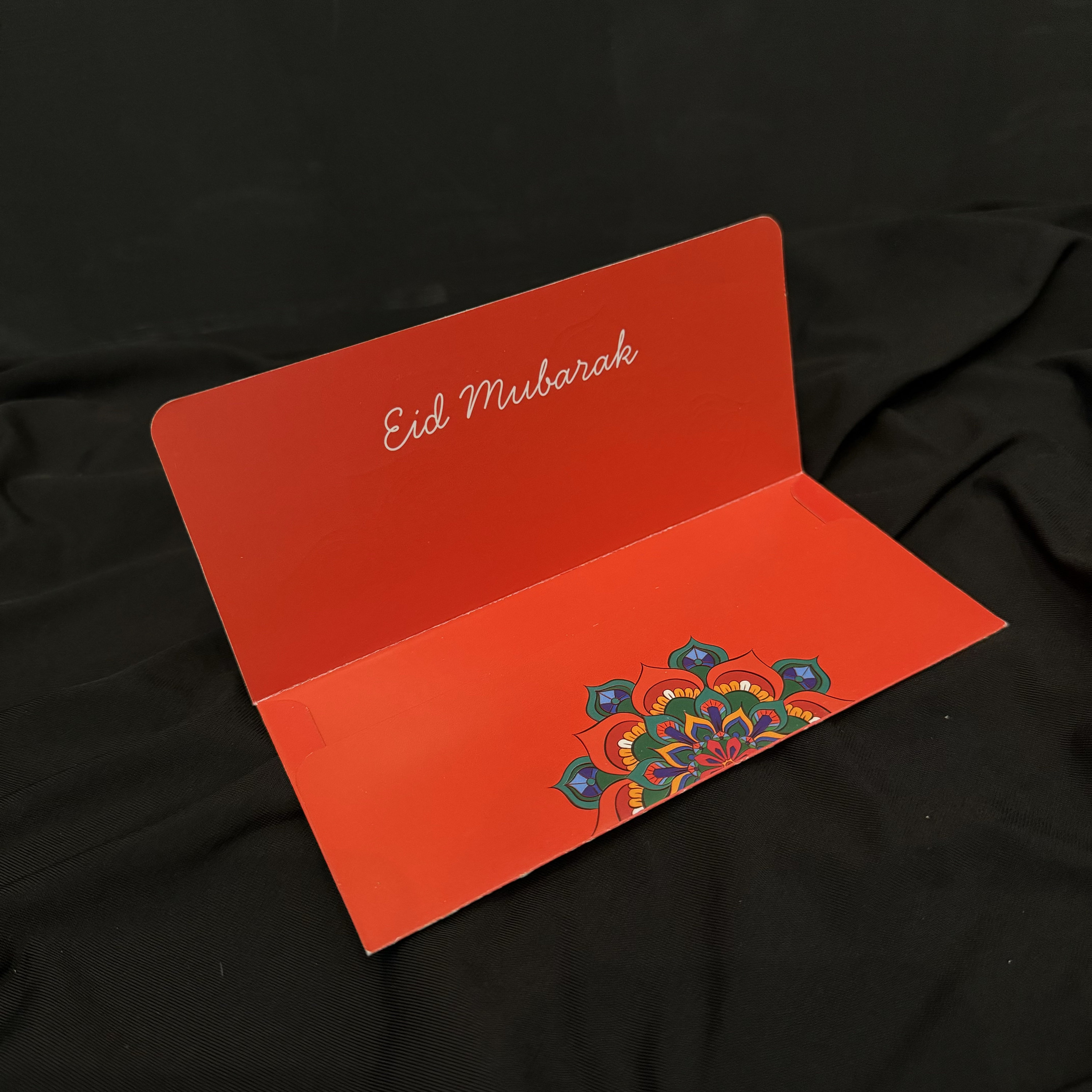 Islamic Art Eid Envelopes - Vibrant Design for Eidee Money - Brightred ...