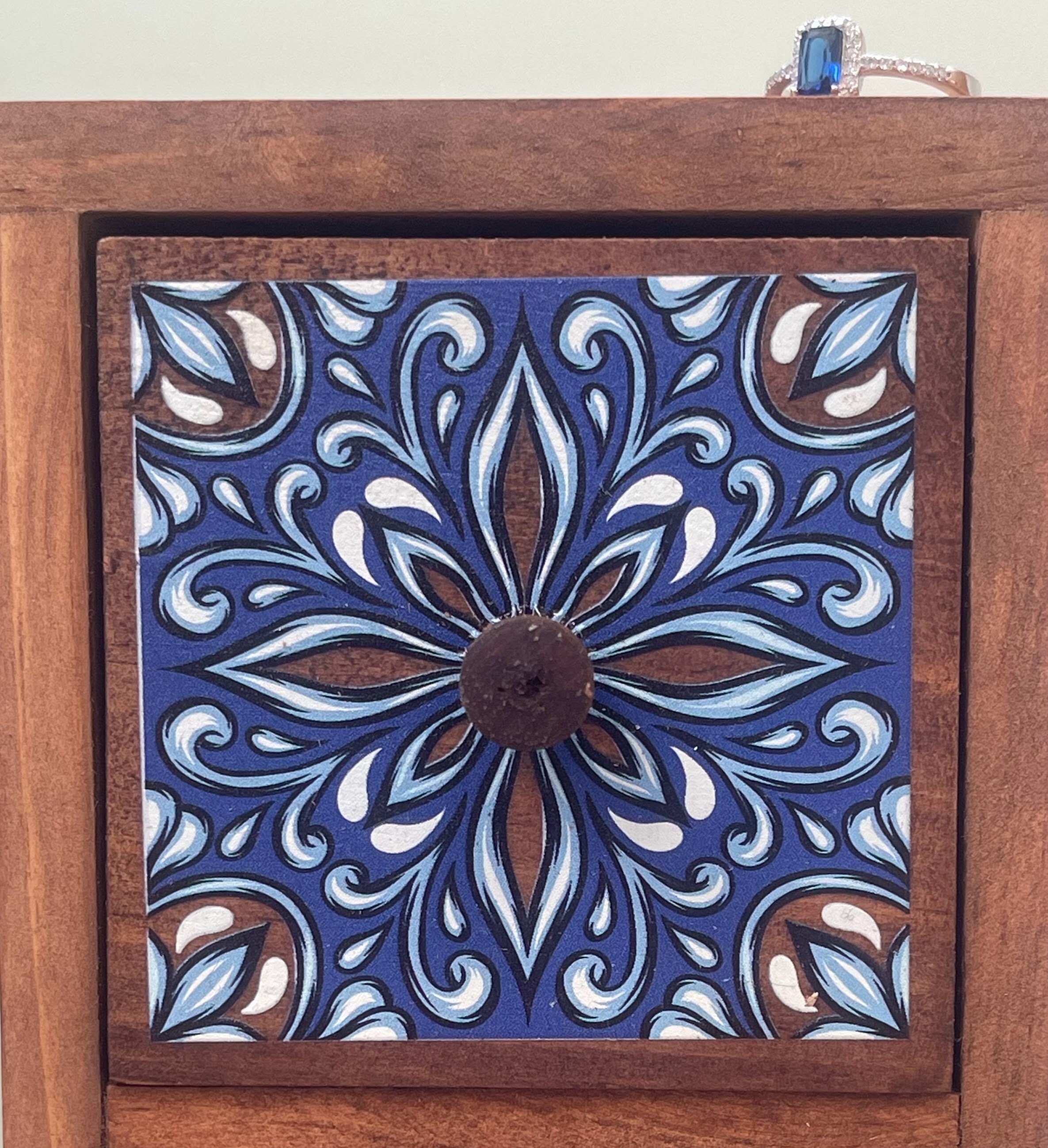 Mini Wooden 3 Drawer Tall Cabinet - Etsy