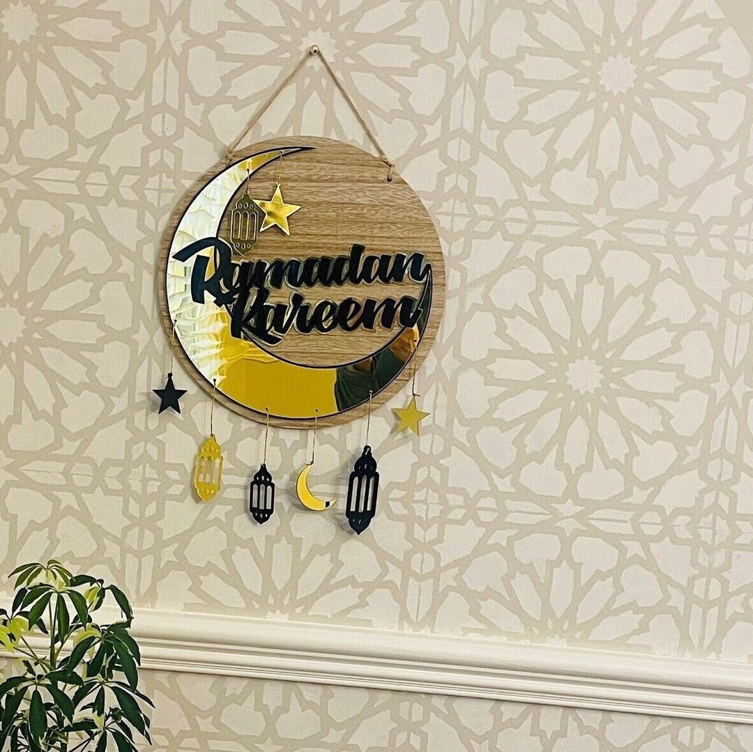 Ramadan Acrylic Door Sign - Etsy