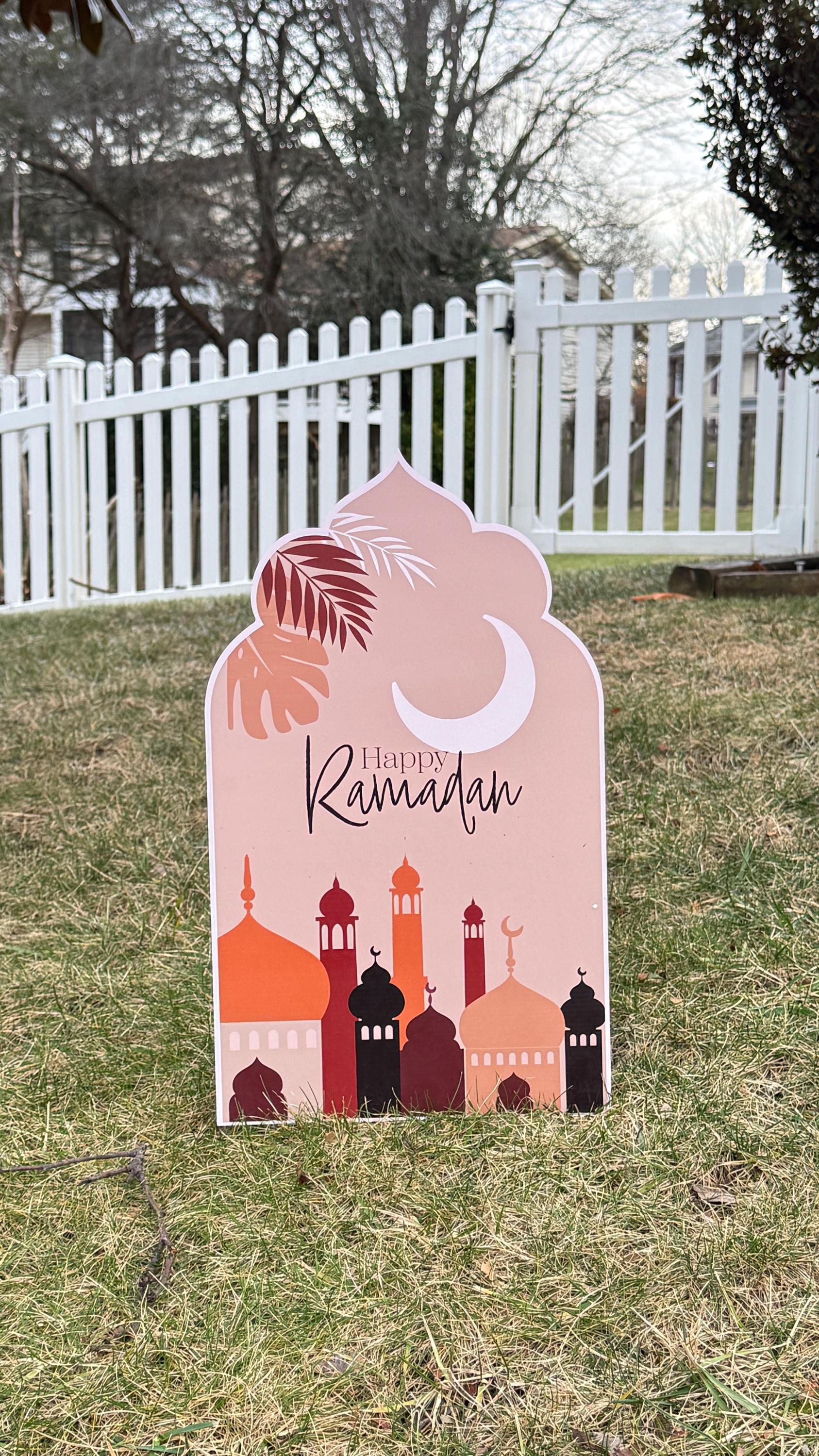 Ramadan Yard Signs Indoor/outdoor - Etsy