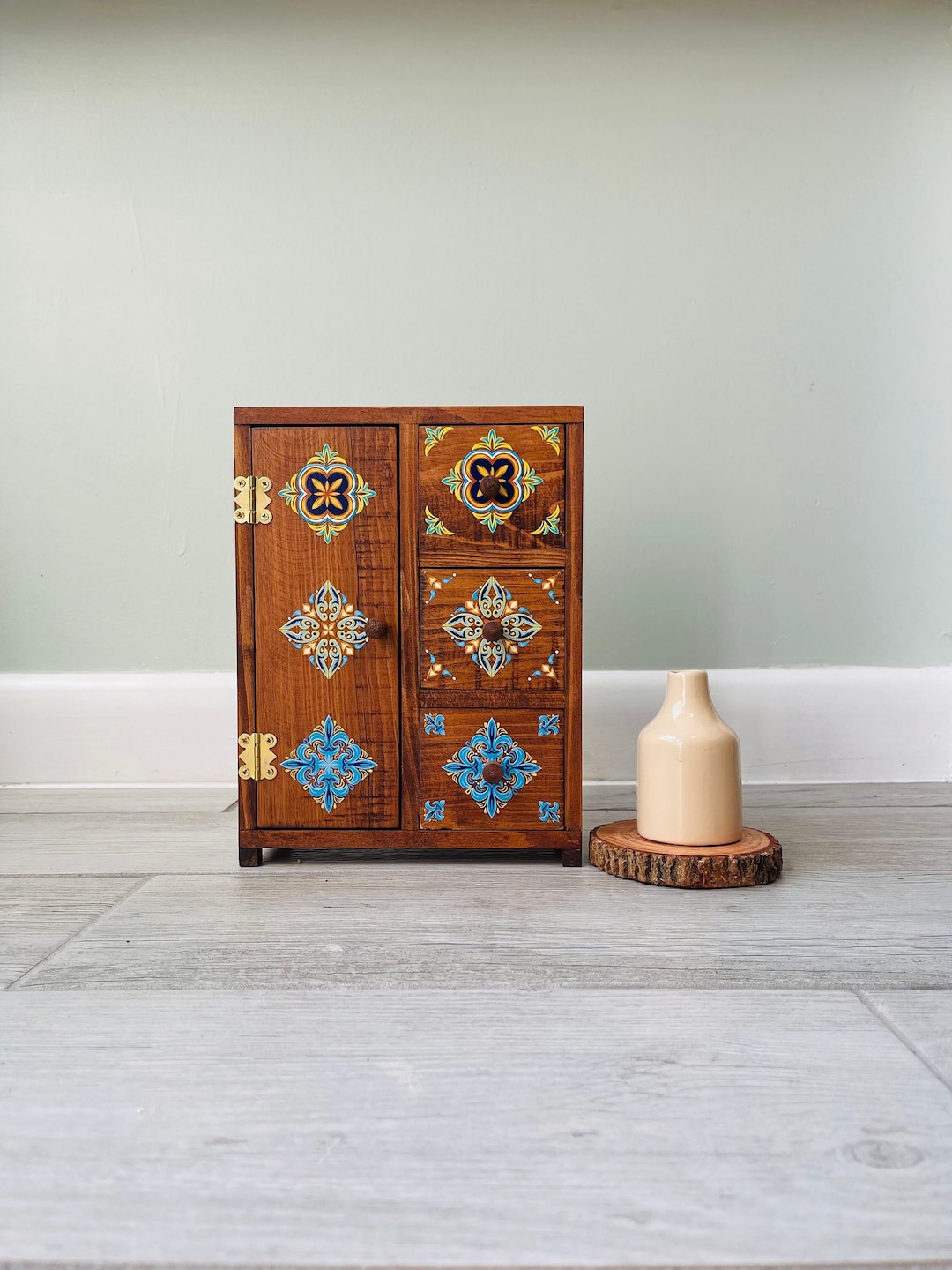 Mini Wooden Armoire - Etsy