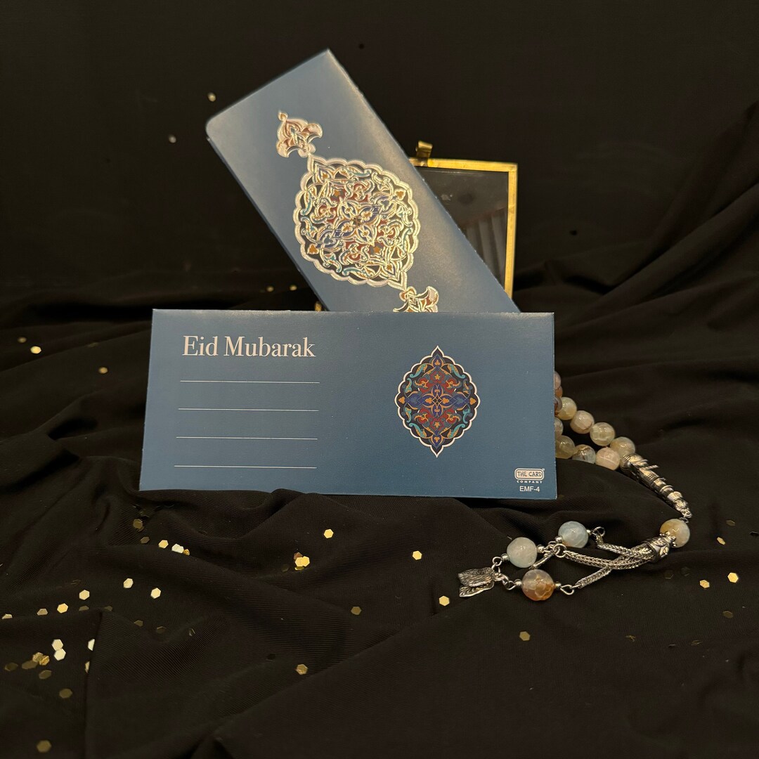 Islamic Art Eid Envelopes Vibrant Design for Eidee Money Pack of 5 ...