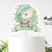 Bear Cake Topper Printable, Bear Baby Shower Cake Topper, Cute Bear ...