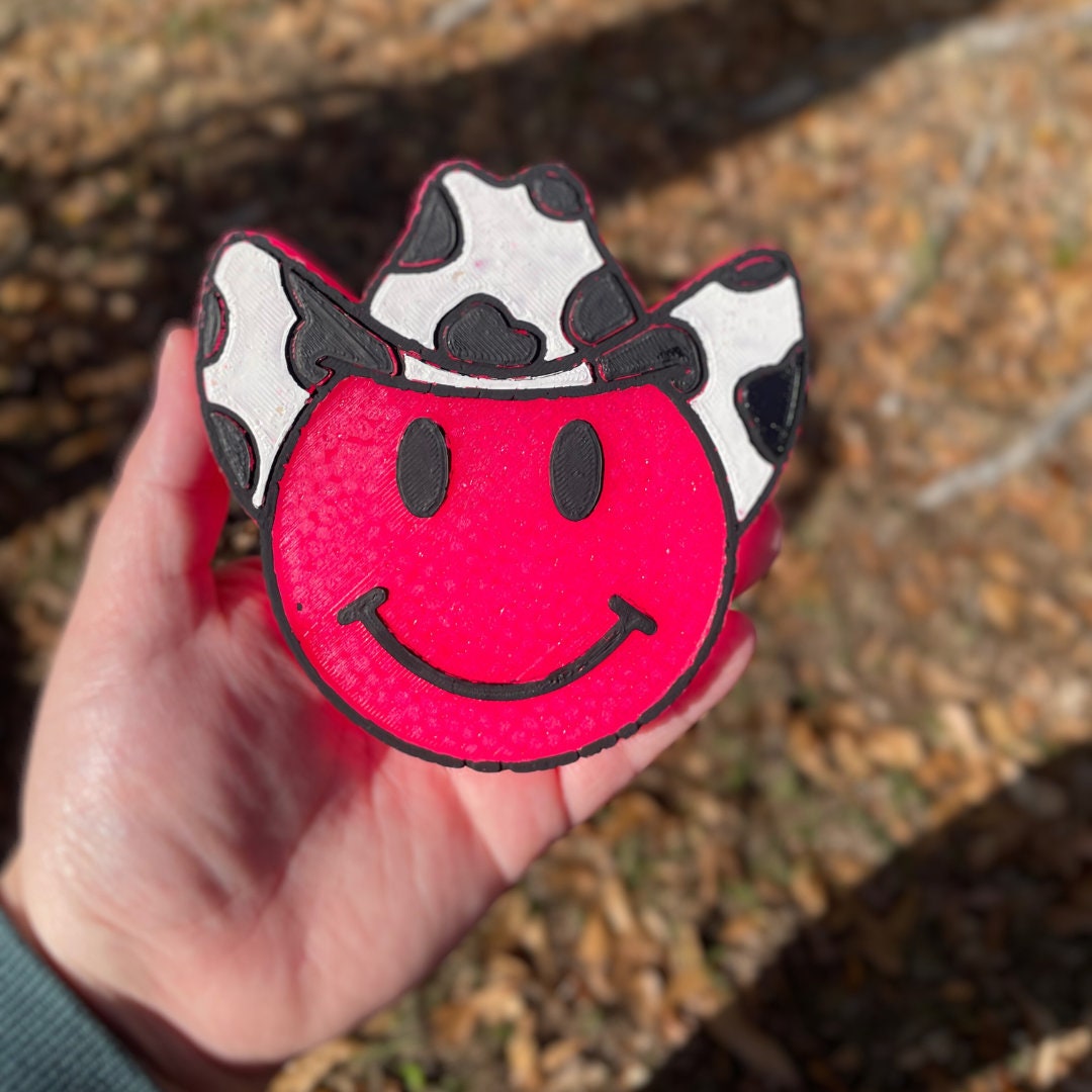 Cowboy Smiley Freshie | Cowboy - Etsy