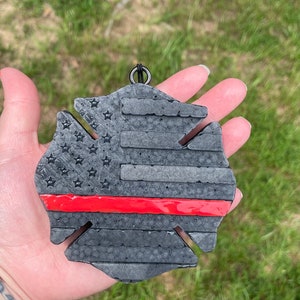 Thin Red Line Freshie - Etsy