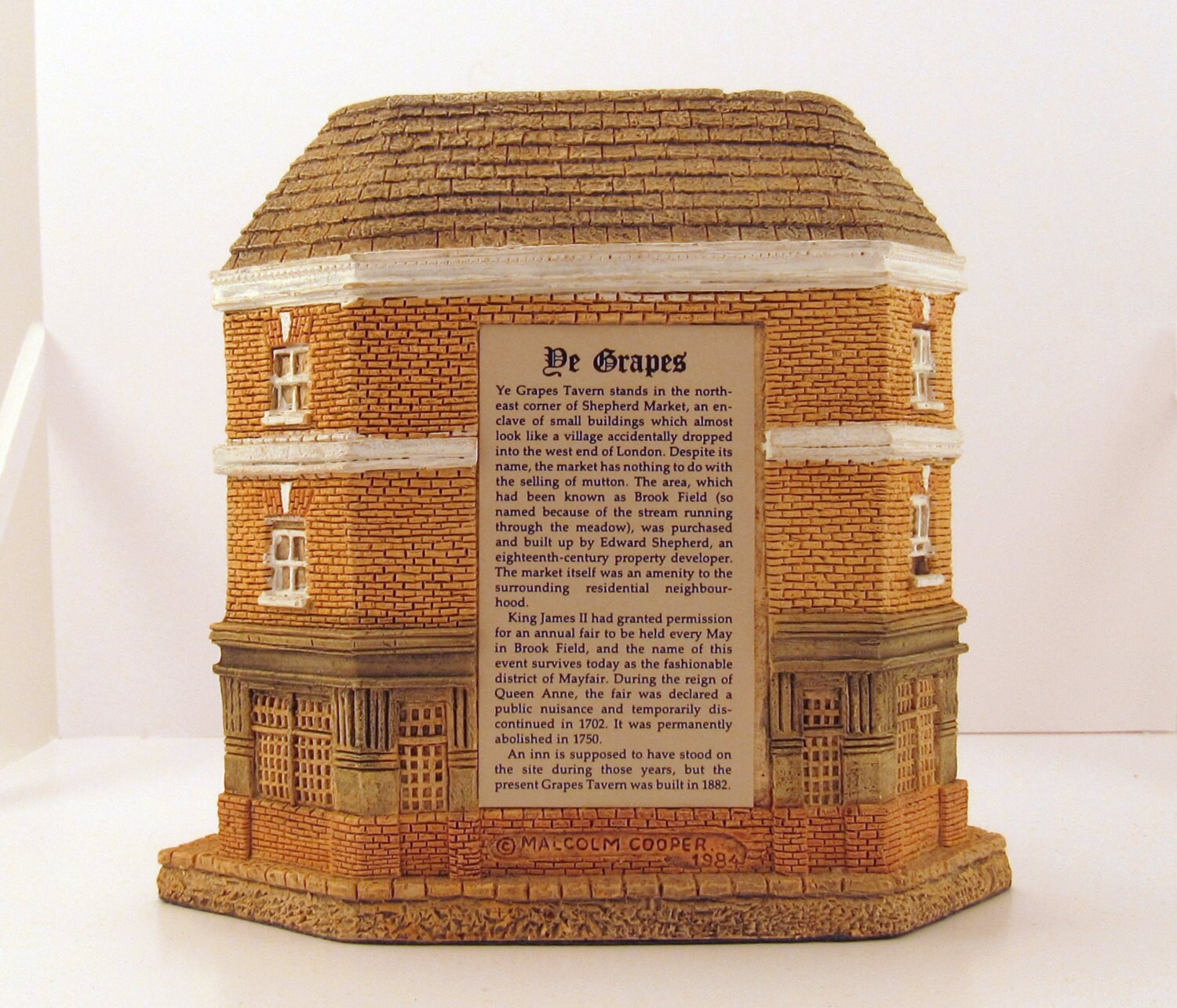 Malcom Cooper Miniature Ye Grapes Tavern Shepherd Market by John Hine ...